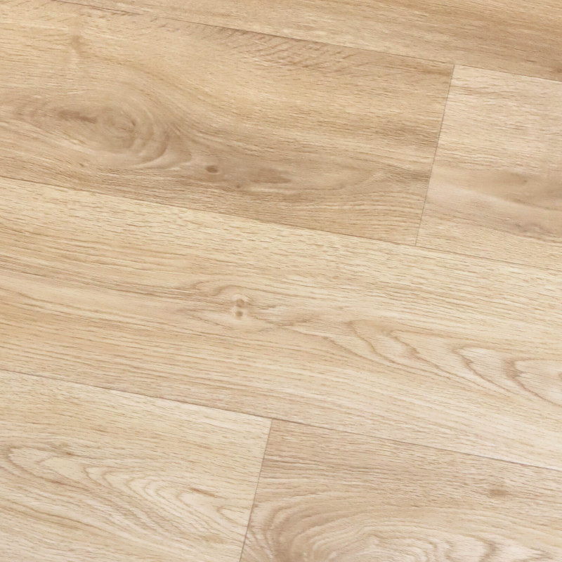 Sol Vinyle/PVC - 4 m - parquet chêne blond naturel COPENHAGUE T52 IVC